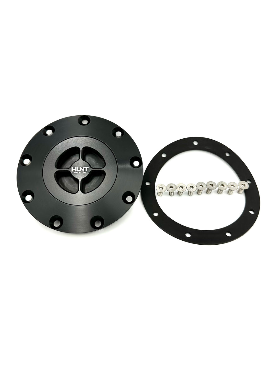 Low Profile Dry Break Gas Cap – HUNT RACING PRODUCTS